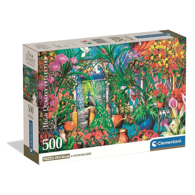 Clementoni Üvegház Caretakers 500 db-os Compact puzzle Clementoni ...