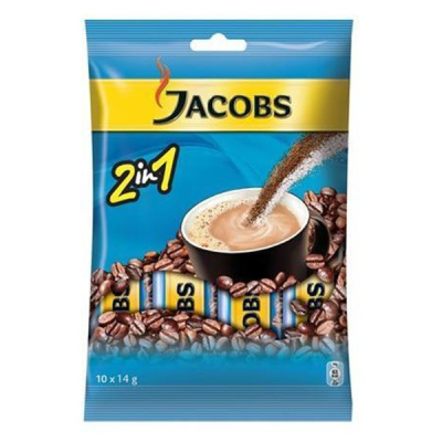 JACOBS Jacobs 2in1 instant kávé 10x14g - Kávé: árak, összehasonlítás ...