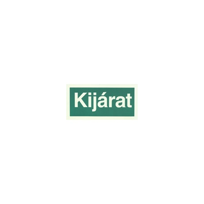 Kijárat tábla - Információs címke: árak, összehasonlítás - Olcsóbbat.hu