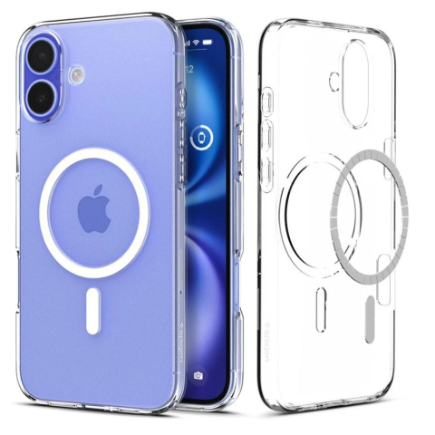 Spigen Liquid Crystal Mag MagSafe tok iPhone 16 készülékhez átlátszó ...