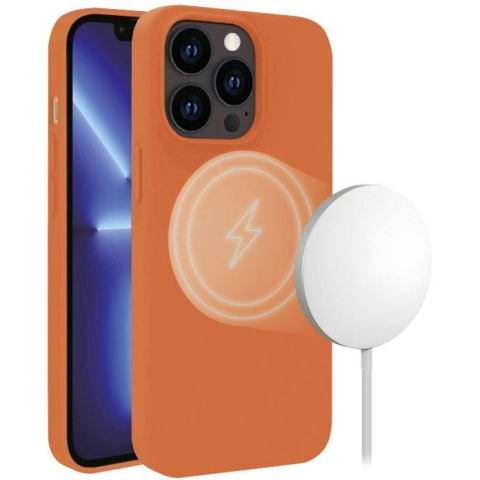 Vivanco Mag Hype Apple iPhone 13 Pro Max Hátlap Narancs ...