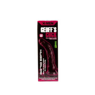 X Men Geoffs 13 Inch Cock Black Műpénisz Dildó árak